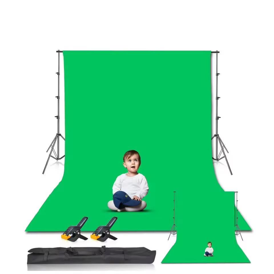 2.6m*3m Background Stand Adjustable Photo Backdrop Support System Kit ...