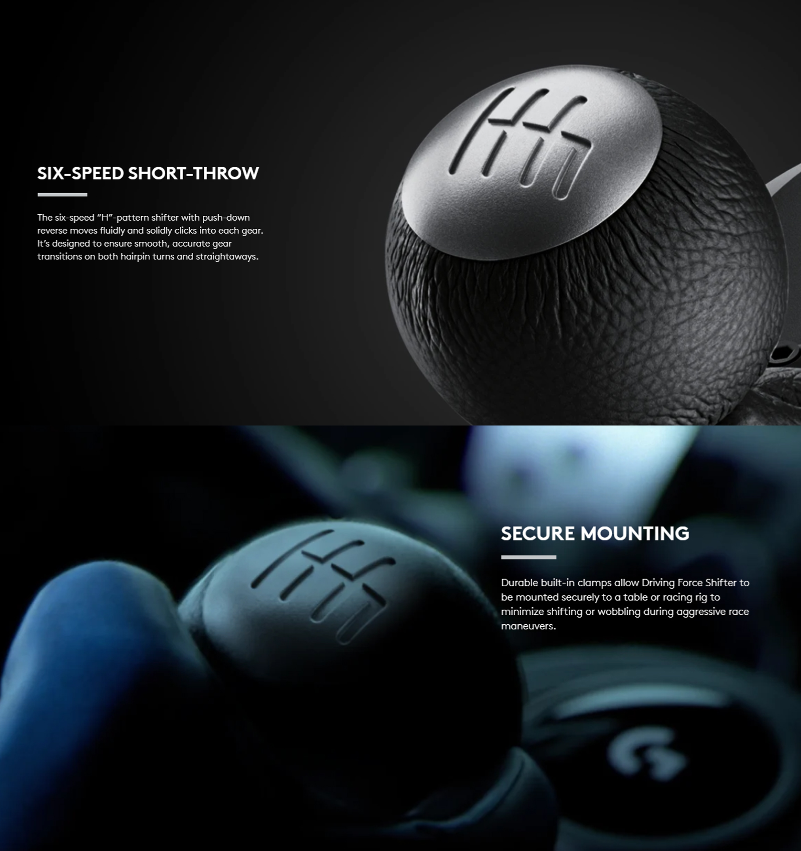 Logitech Driving Force Shifter with Solid Steel Gear Shaft for G923 ...