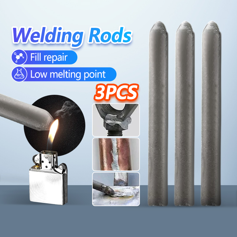 3Pcs Low Temperature Easy Melt Aluminum Welding Rods / Practical Weld ...