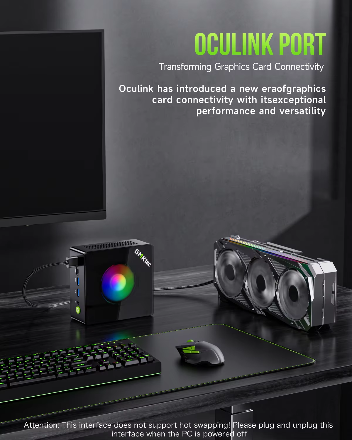 GMKtec K11 AMD R9 8945HS Windows Mini PC 96GB DDR5 RAM 2TB SSD Gaming ...