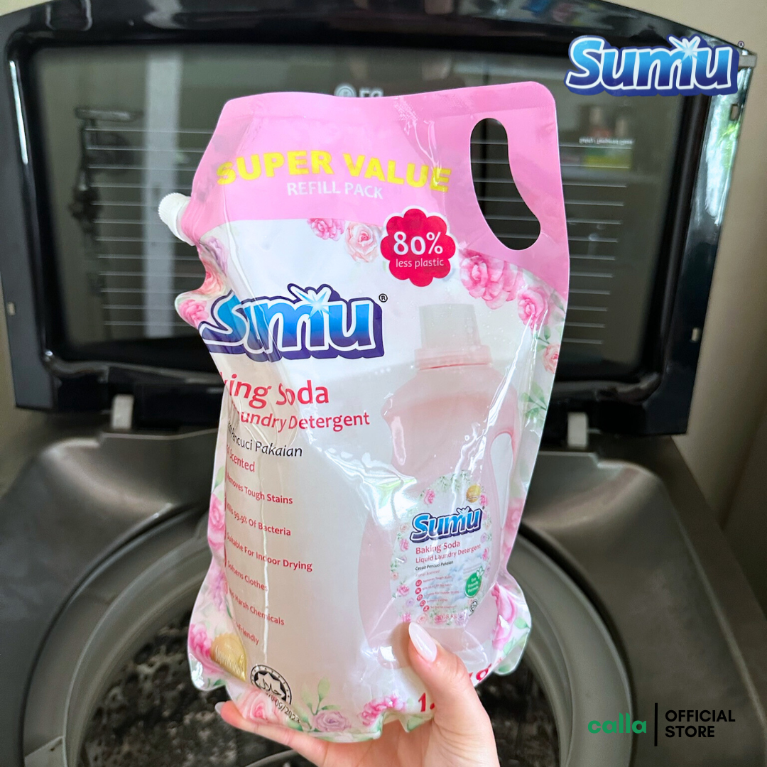 [BUY 1 FREE 1🔥] SUMU Baking Soda Liquid Laundry Detergent Refill Pack 1 ...