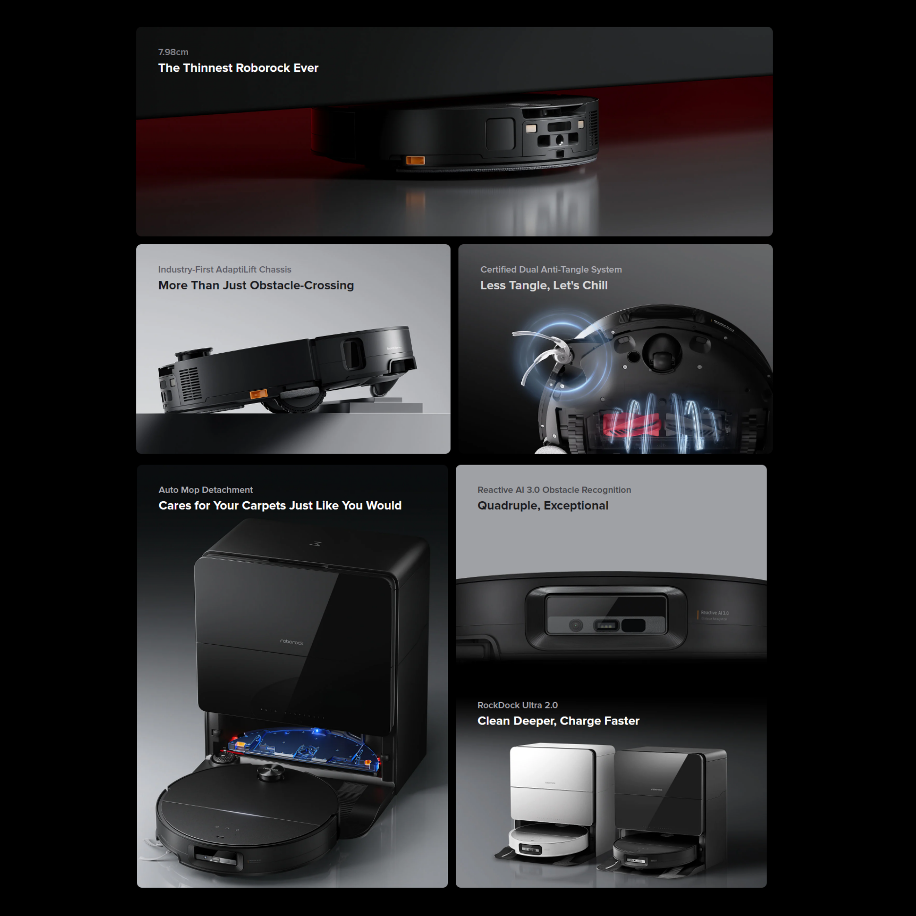 Roborock Saros 10 R&D Robot Vacuum 22,000Pa with Refill and Drainage - Vivid Concepts