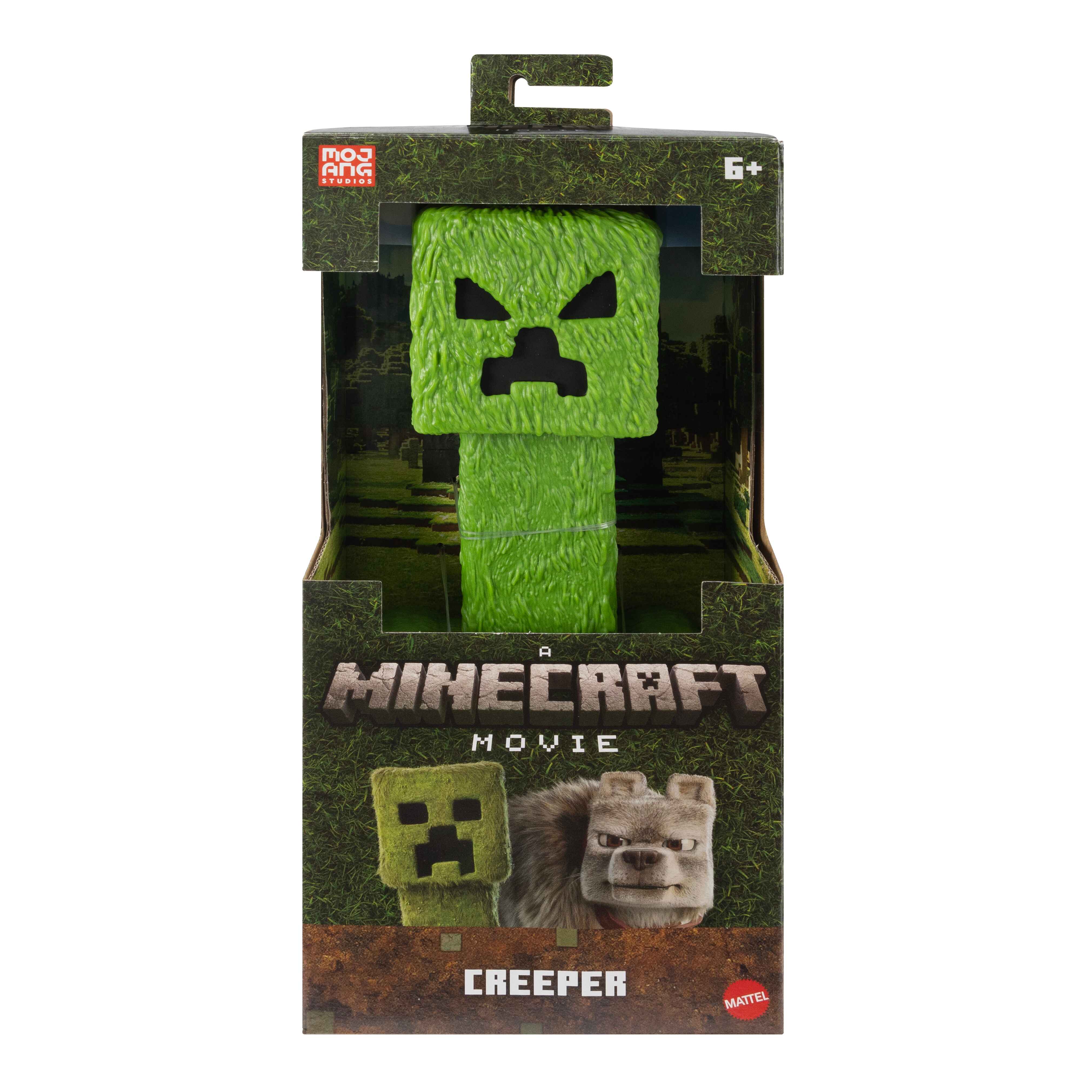 [2025 MINECRAFT MOVIE] Minecraft Creeper Large-Scale Action Figure, 12 ...