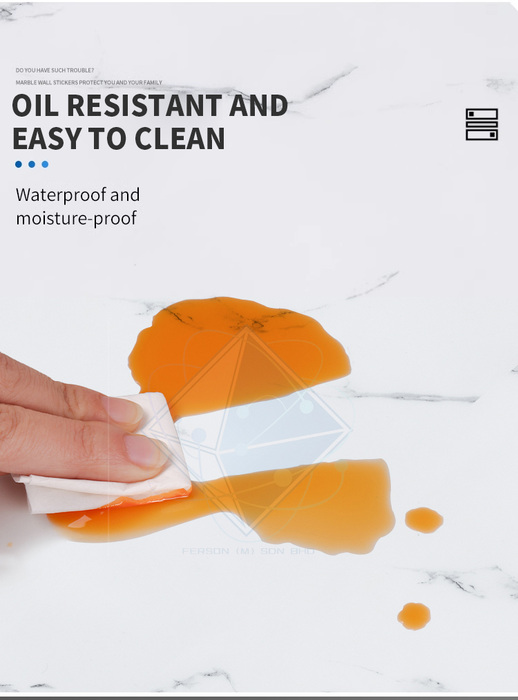 30cm x 60cm Mozek Dinding Dapur Kitchen Wall Sticker Paper Dinding ...