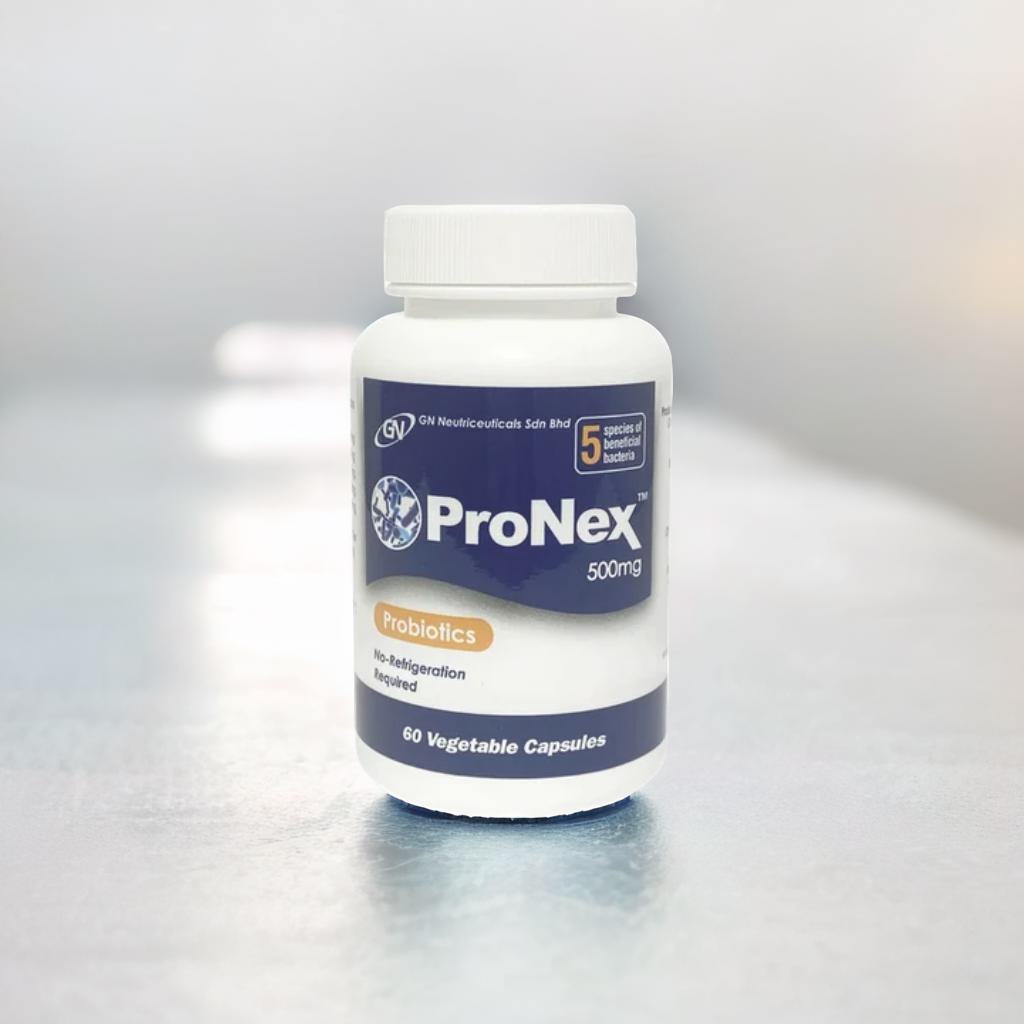 ProNex Probiotics 10 Billion CFU 500mg (60 capsules) 5 Bacteria Strains ...