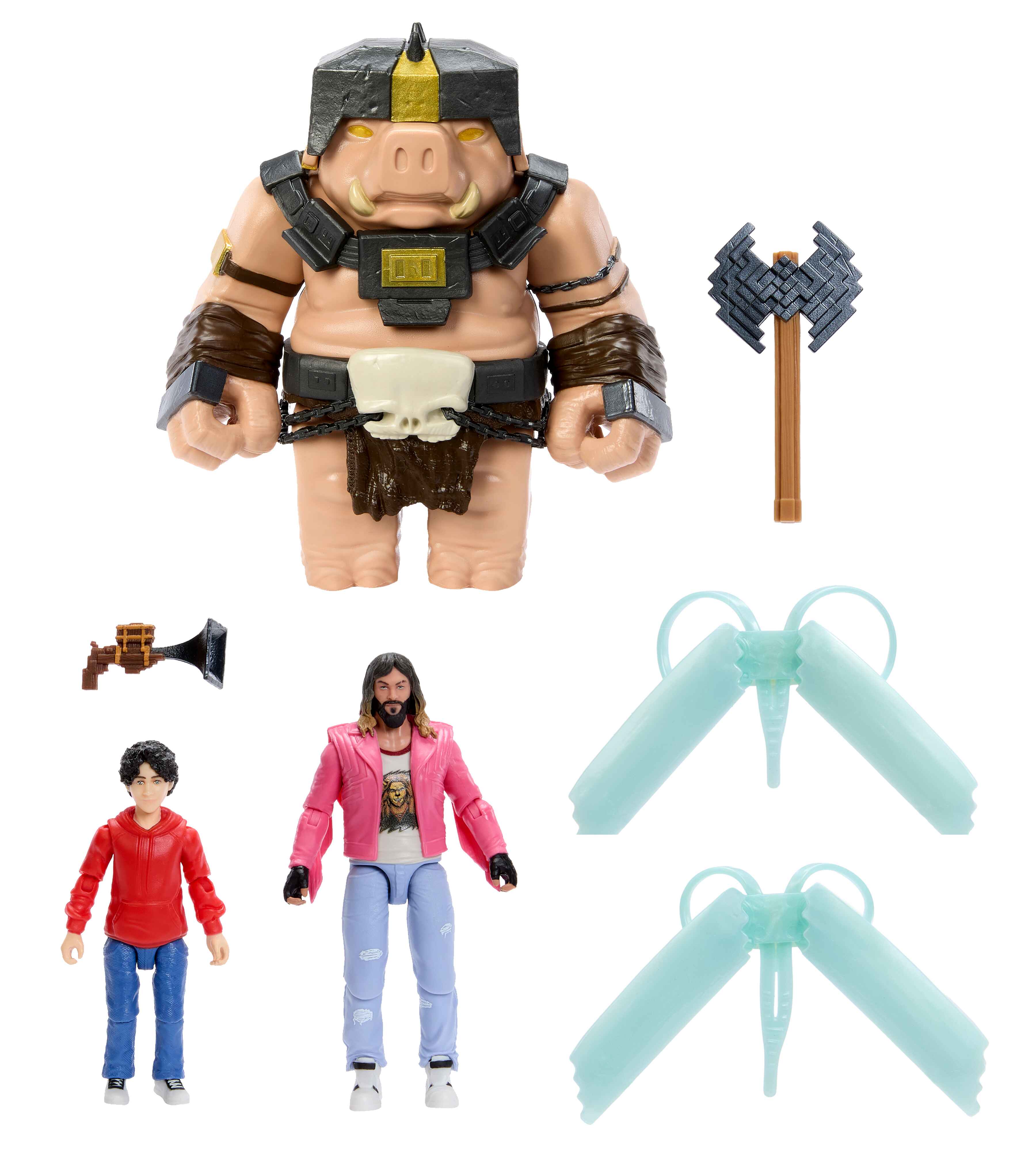 [2025 MINECRAFT MOVIE] Minecraft A Well-Crafted Escape Figure Pack With ...