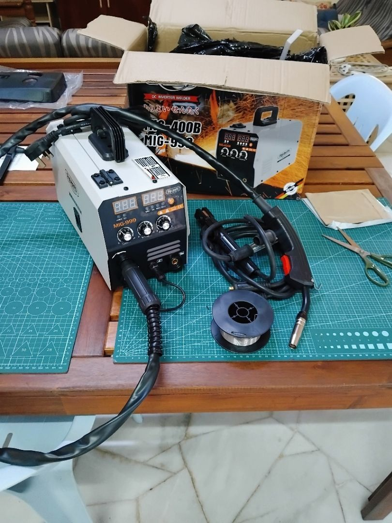 Welding Machine Gasless Mig Weldings Set MIG/TIG/MMA 3 in 1 MIG Welder ...