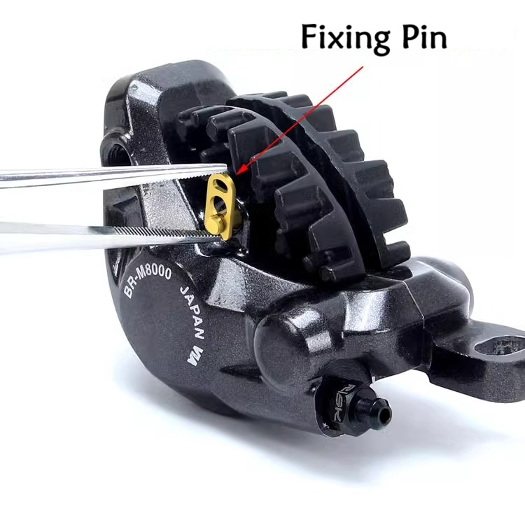 Bicycle Disc Caliper Pad Bolts Inserts Titanium Retainer Pin With ...
