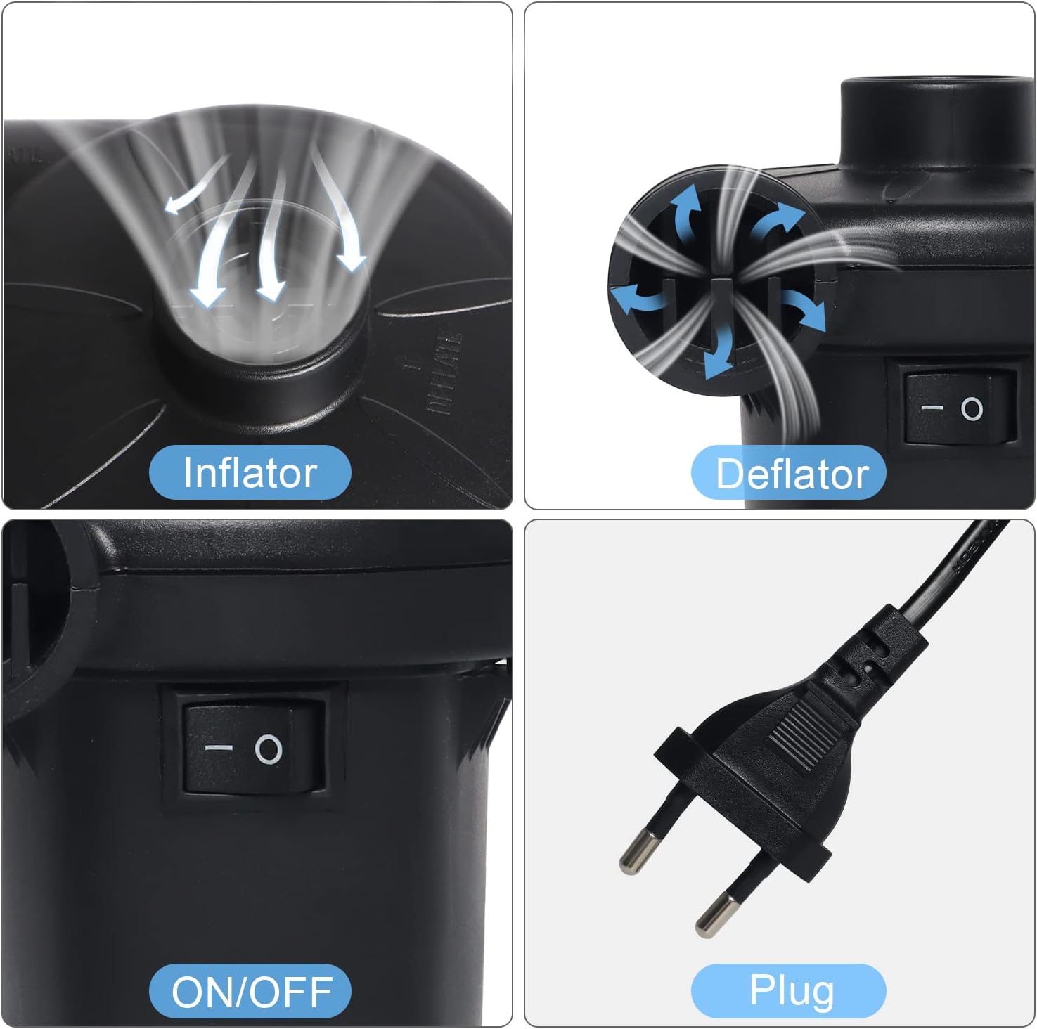 **HOT SELLING** 2025 NEW AC Electric Air Pump, 2-in-1 Inflate and ...