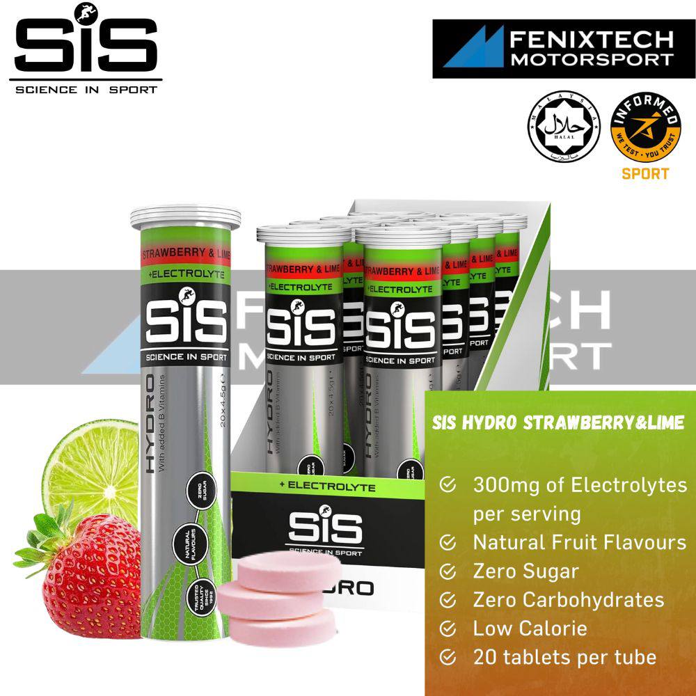 Science in Sport SIS Hydro Tablets + Advanced Electrolyte Hydration ...