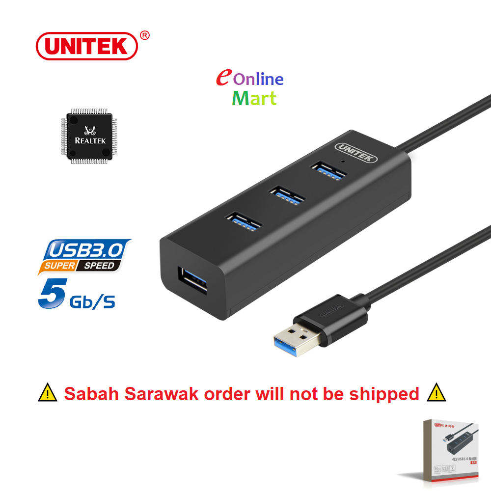 ORICO USB 3.0 HUB 5Gbps SuperSpeed 4-port USB HUB 1 to 4 port USB 3 HUB ...