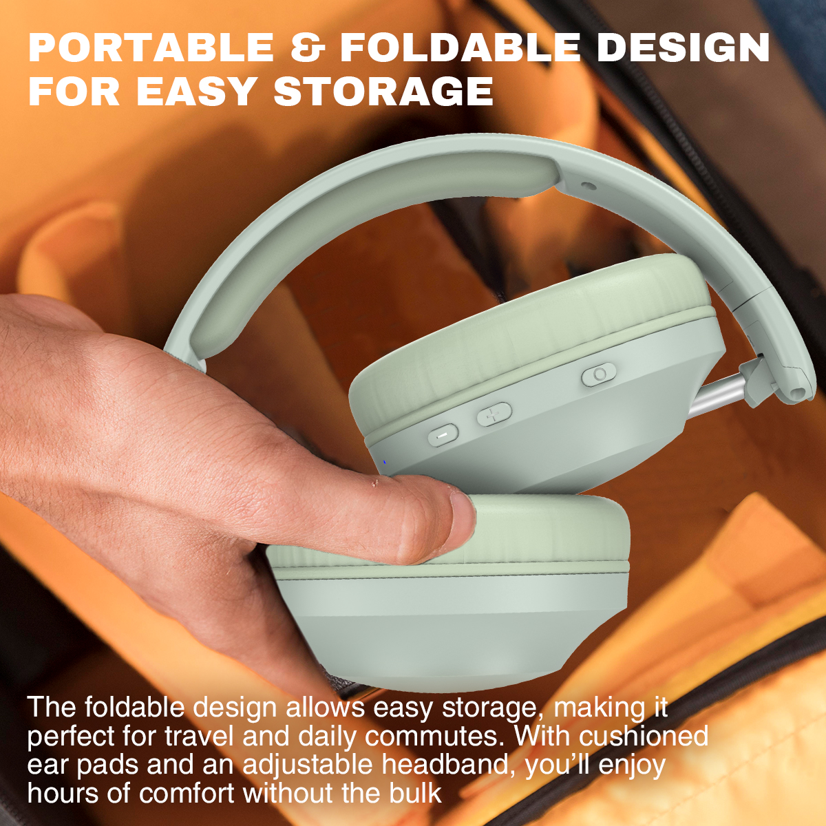 Vinnfier VF Elite 6 BT Surround Headphones Wireless Bluetooth V5.3 ...