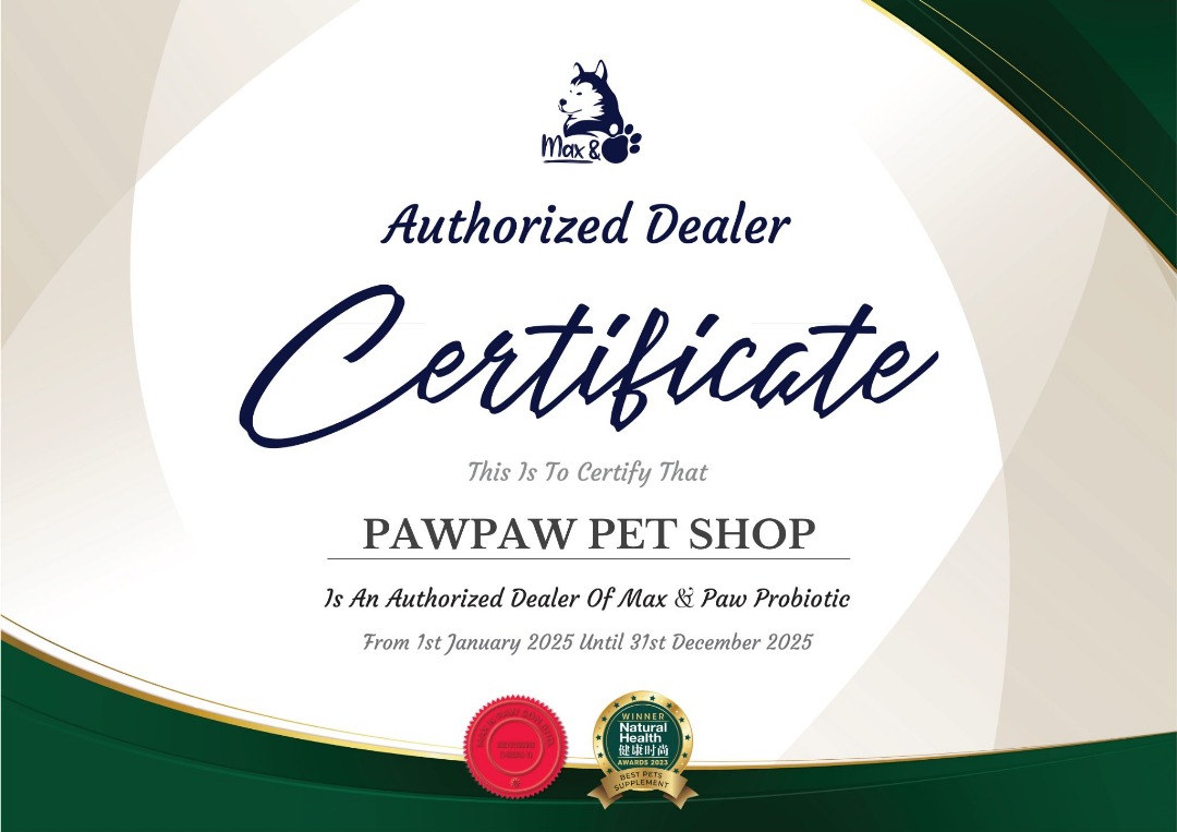 Pawpaw Max & Paw Probiotic Supplement For Pet Cat Dog Probiotic ...
