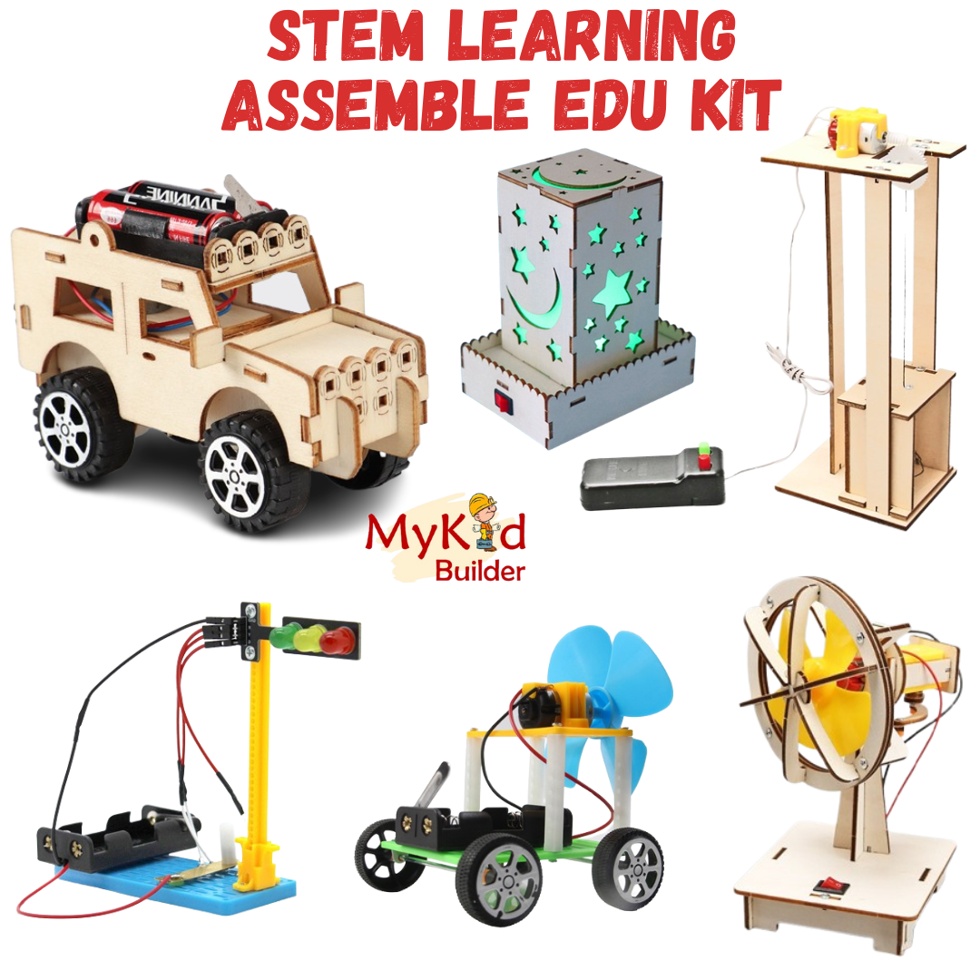 RBT Cars Robotic Set MyKid STEM Science Experiments Kit RBT Tahun 6 ...