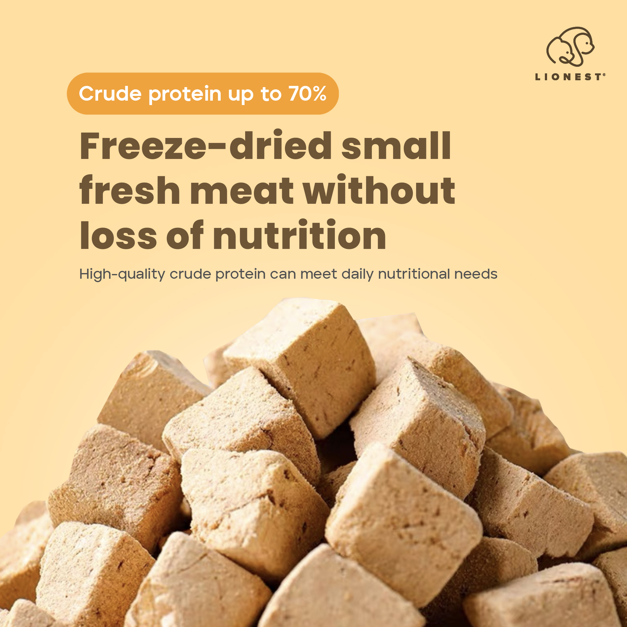 【Limited Promo】LIONEST PETS Chicken Liver Cube (Feast Pack 100g ...