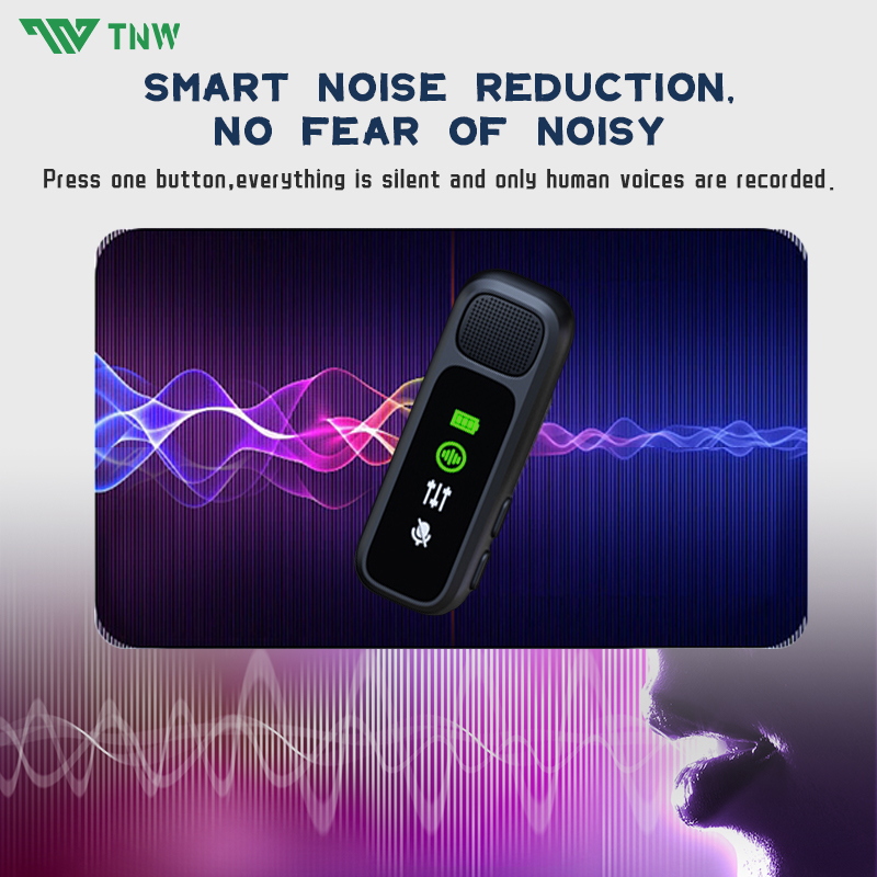 TNW A13 2in1 Wireless Lavalier Microphone With Noise-Cancelling for ...