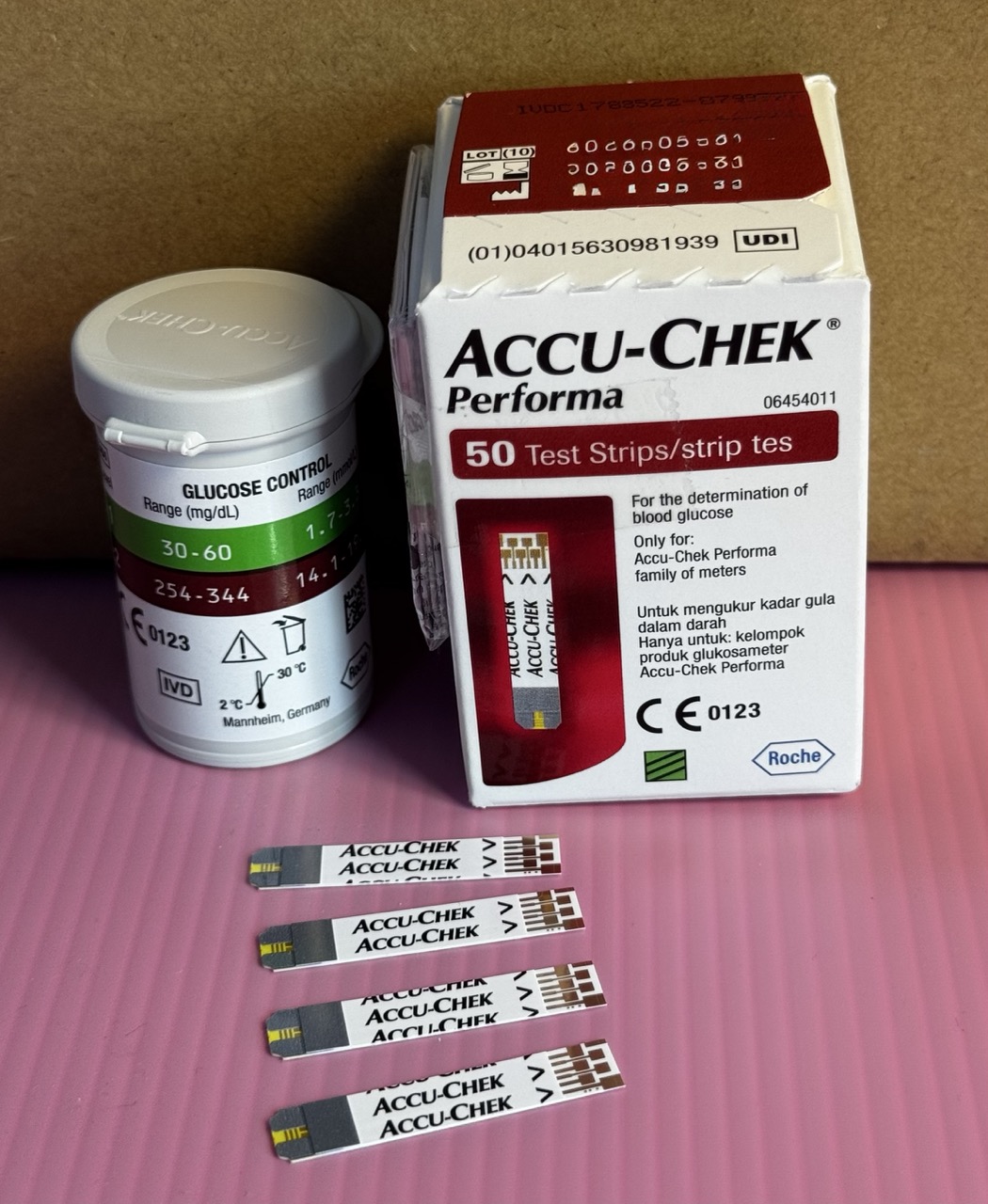 Accu-chek Performa Test Strips Blood Glucose accuchek accucheck check ...