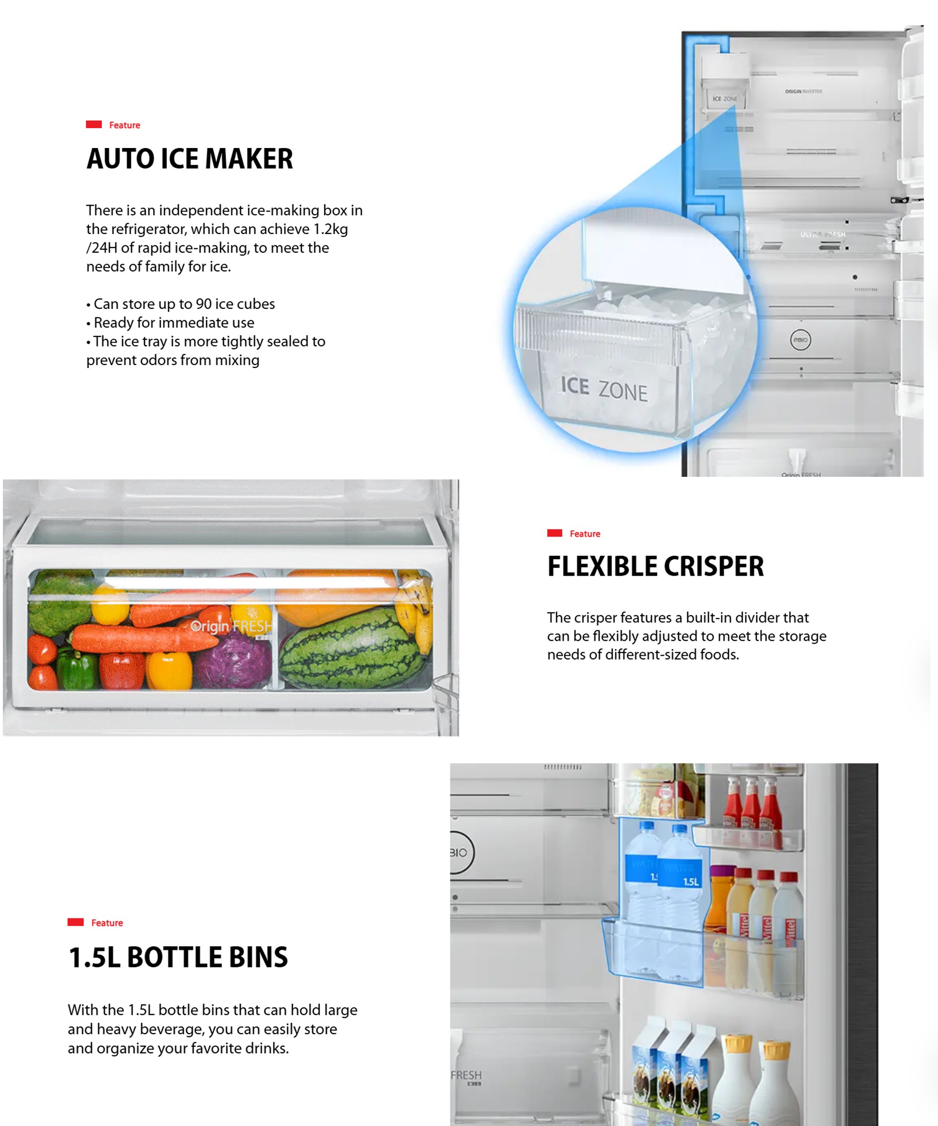 Toshiba 661L Refrigerator 2 Door 5 Star Inverter Fridge GR-AG66MA with ...