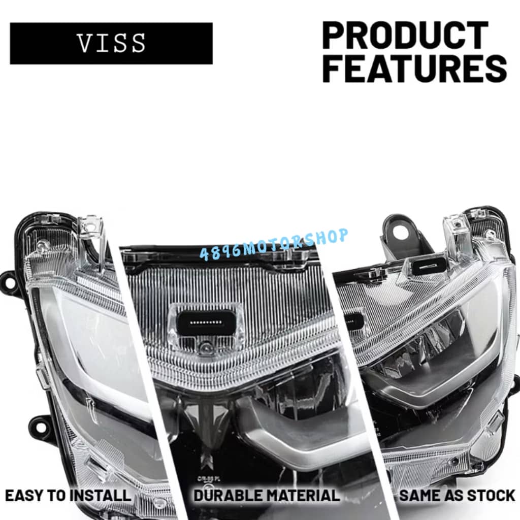 NMAX V2 2020 FRONT LED HEAD LAMP / FRONT SIGNAL SET / LAMPU SIGNAL ...