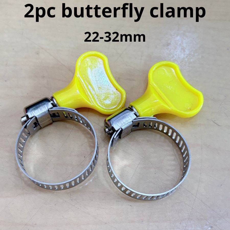 Stainless Steel Hose Clip Clamp/ Adjustable Pipe Clip /水喉夹 Klem selang ...