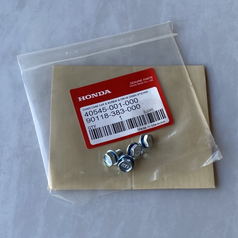 HONDA C70 GBO GBO-J EX5 EX5-D SKRU COVER RANTAI SKRU PETI RANTAI CHAIN ...