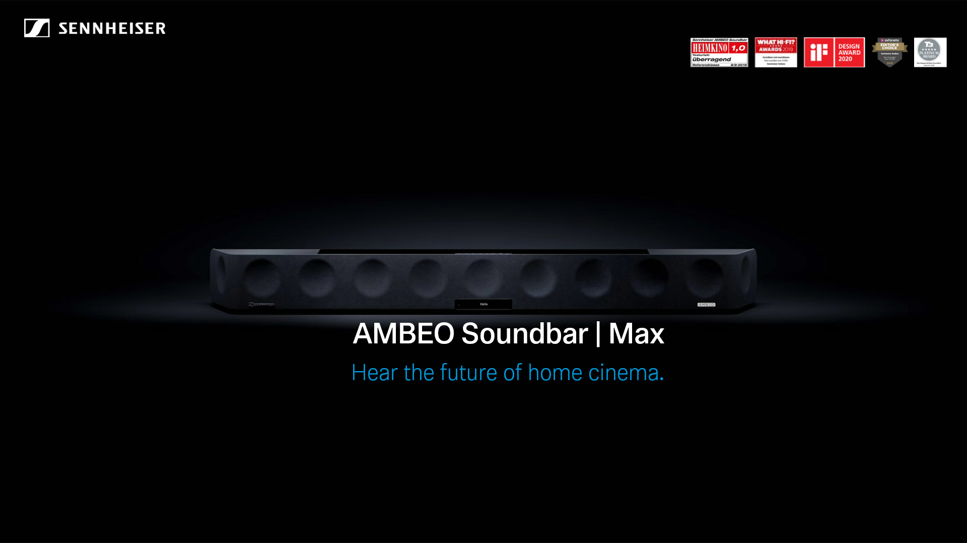 Sennheiser AMBEO Soundbar | Max - SB01 | Shopee Malaysia