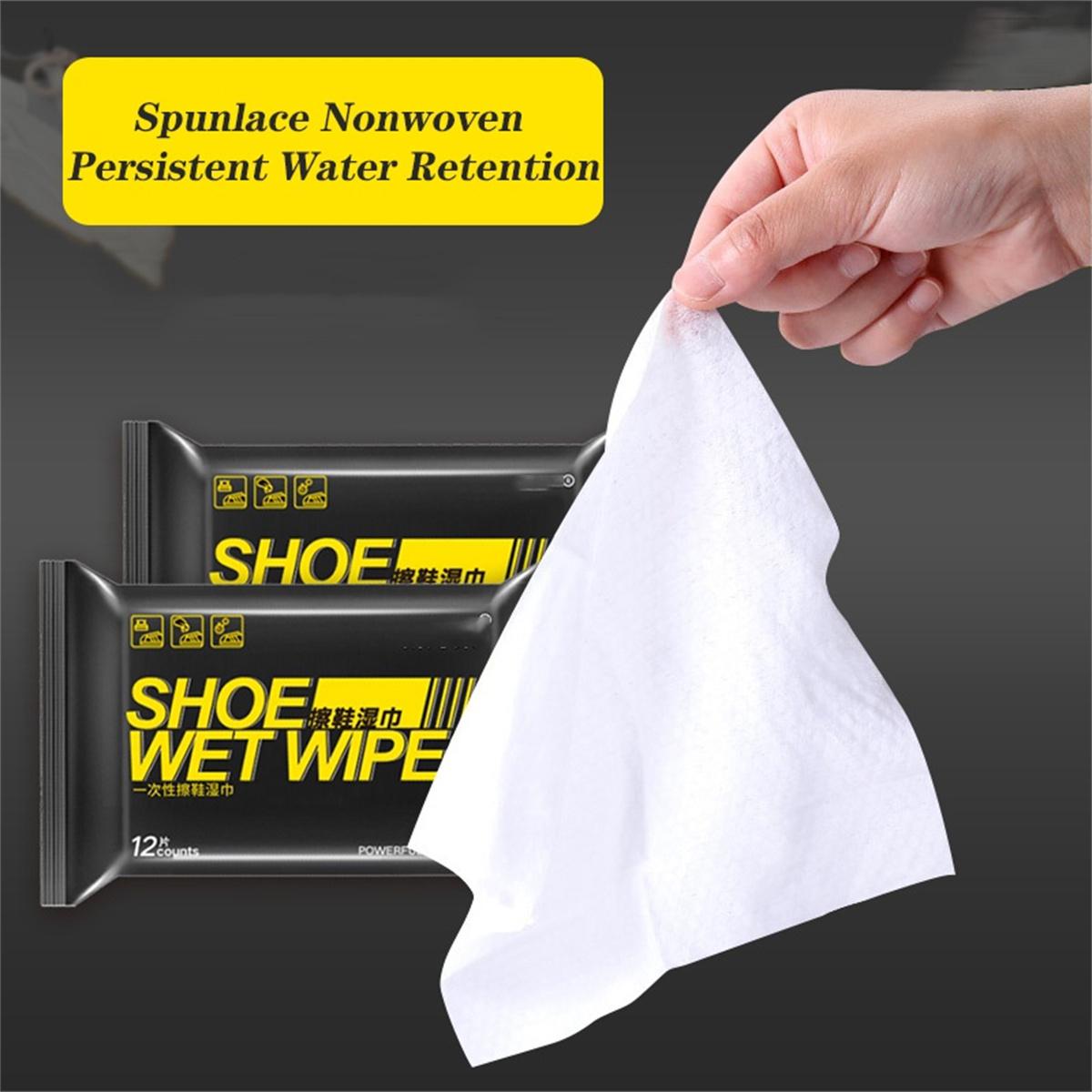 Portable Shoe Cleaning Disposable Wet Tissue Shoes Sneakers Care Pack ...