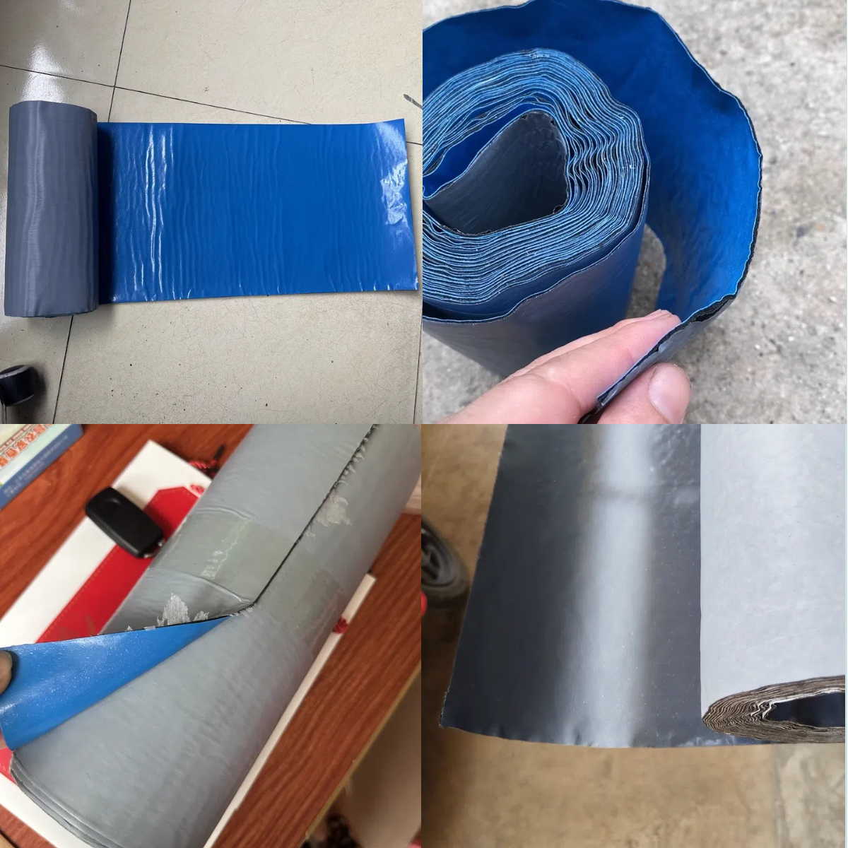 5cm-1m SAF TAPE / Sealfix Dry Fix Roof Ridge Leak Proof Bitumen Poly ...