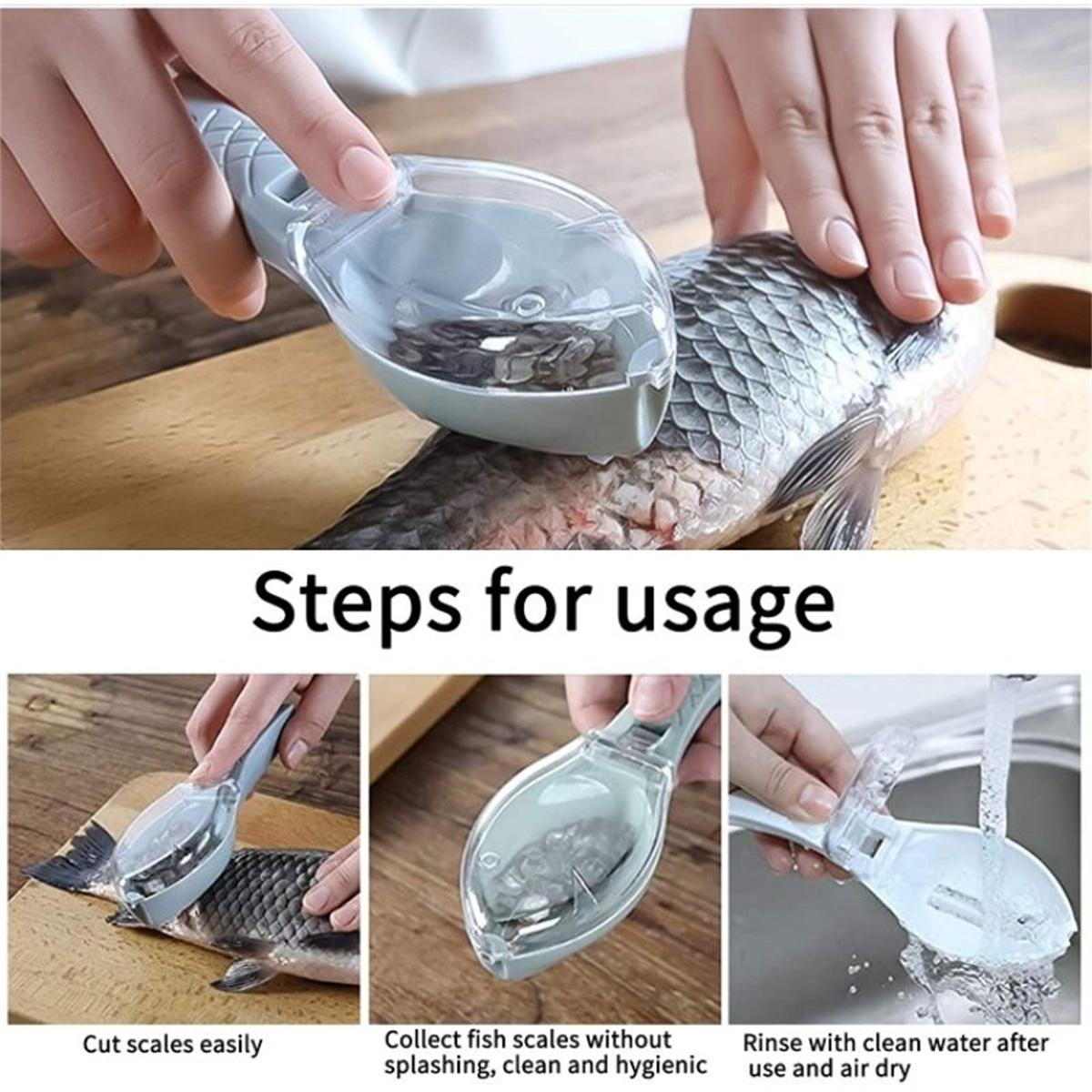 Fish Scale Remover Fast Remove Fish Skin Grater Fish Skin Remover ...