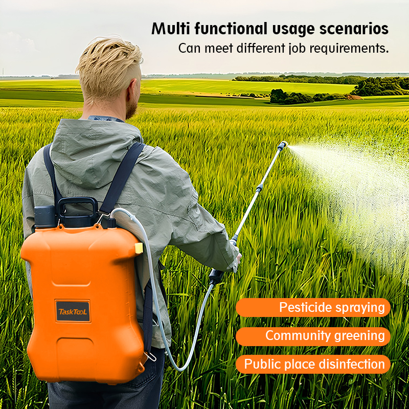 TASKTOOL 20L/15L Knapsack Sprayer Pum Battery Pump Portable Gardening ...
