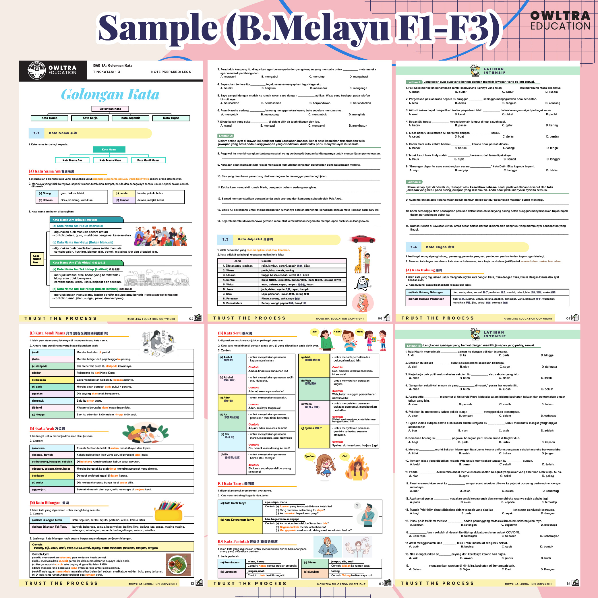 Nota Bahasa Melayu SPM Tingkatan 1-5 Nota A+ (Bab Penuh) (FREE BIND ...