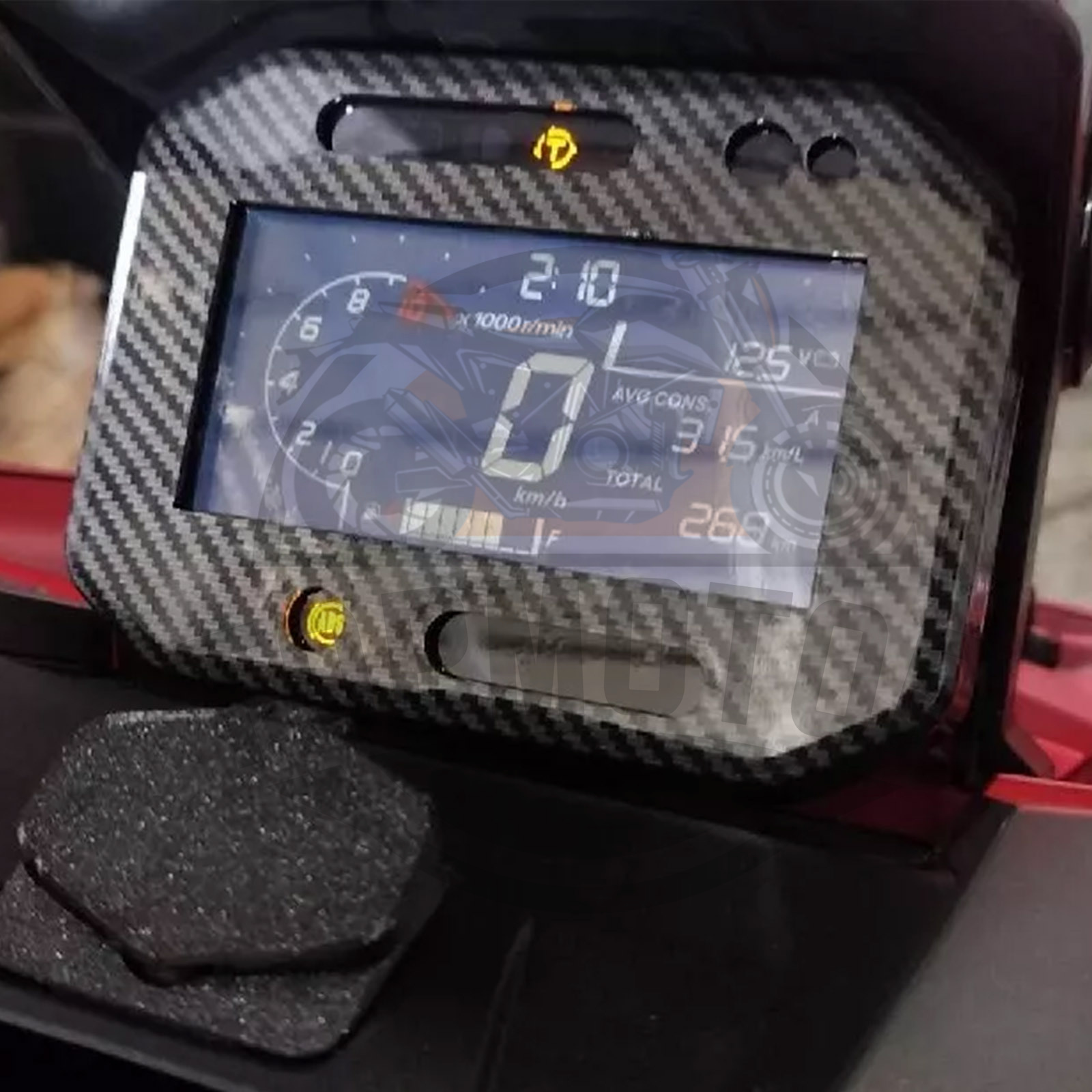 Honda ADV160 ADV 160 Meter Cover Carbon Meter Lens Anti-Scratch ...