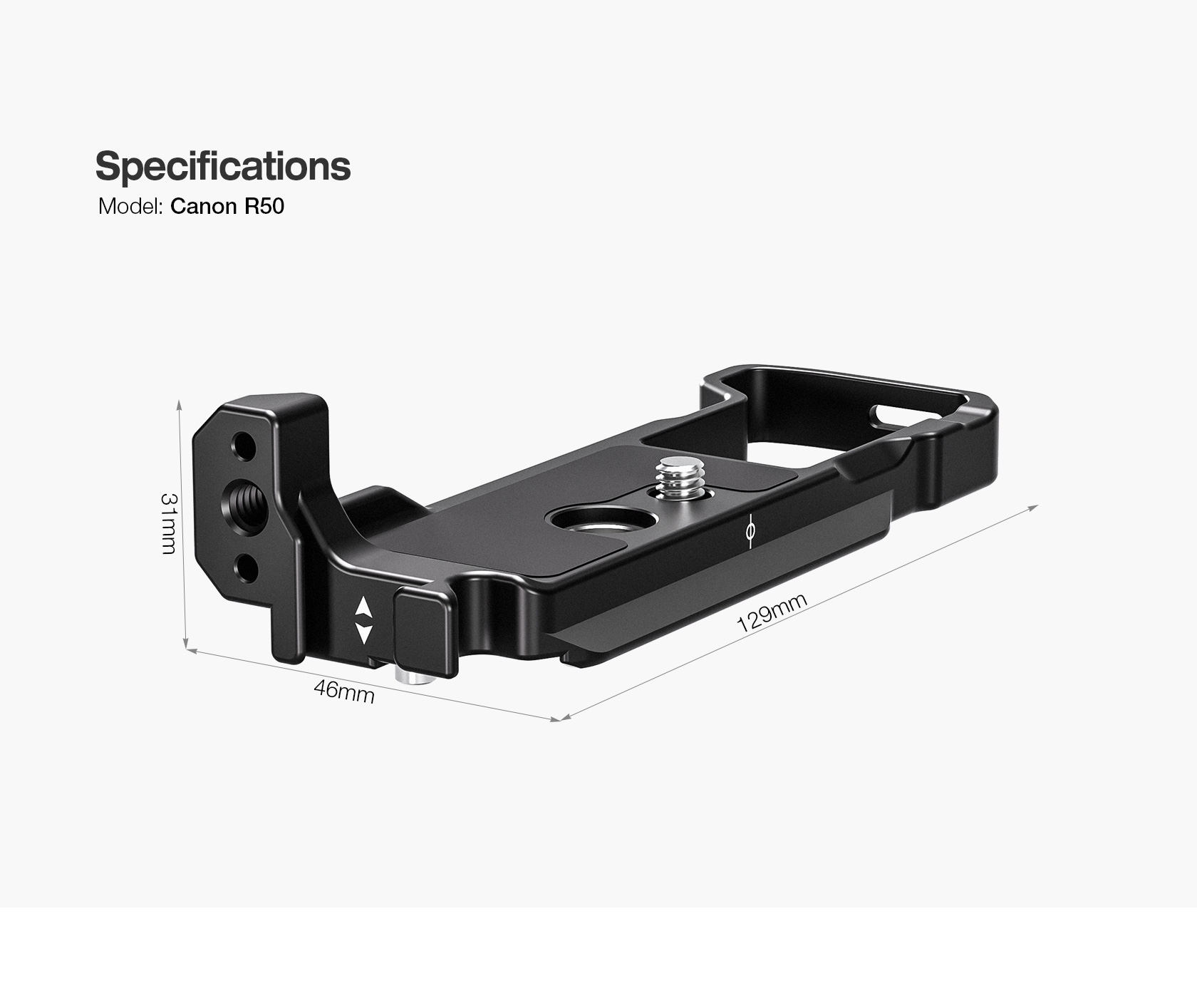 Leofoto LPC-R50 L bracket for Canon R50 | Shopee Malaysia