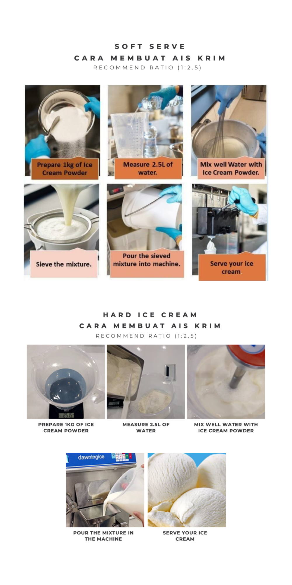 N3 HOKKAIDO MILK SOFT SERVE ICE CREAM POWDER 1KG | Shopee Malaysia