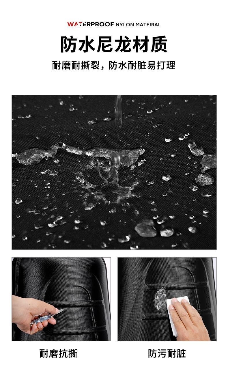 PGM Large Capacity Hard Case Waterproof Thickened Foldable Portable Golf Travel Bag with Wheels ...