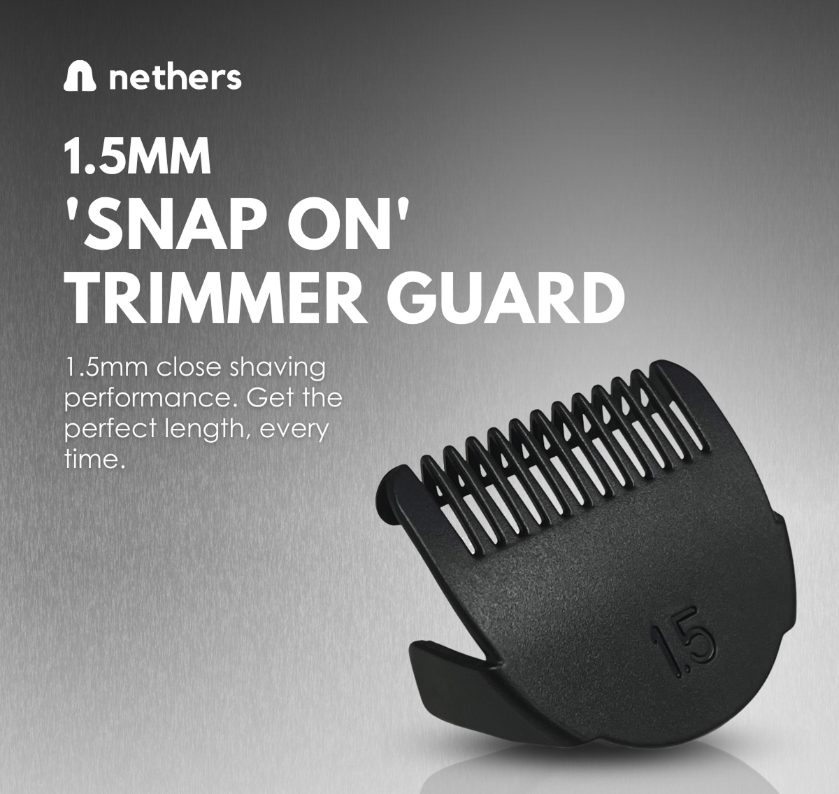 Nethers Super Close Shave 'Snap-On' Trimmer Guard 1.5mm (Compatible ...