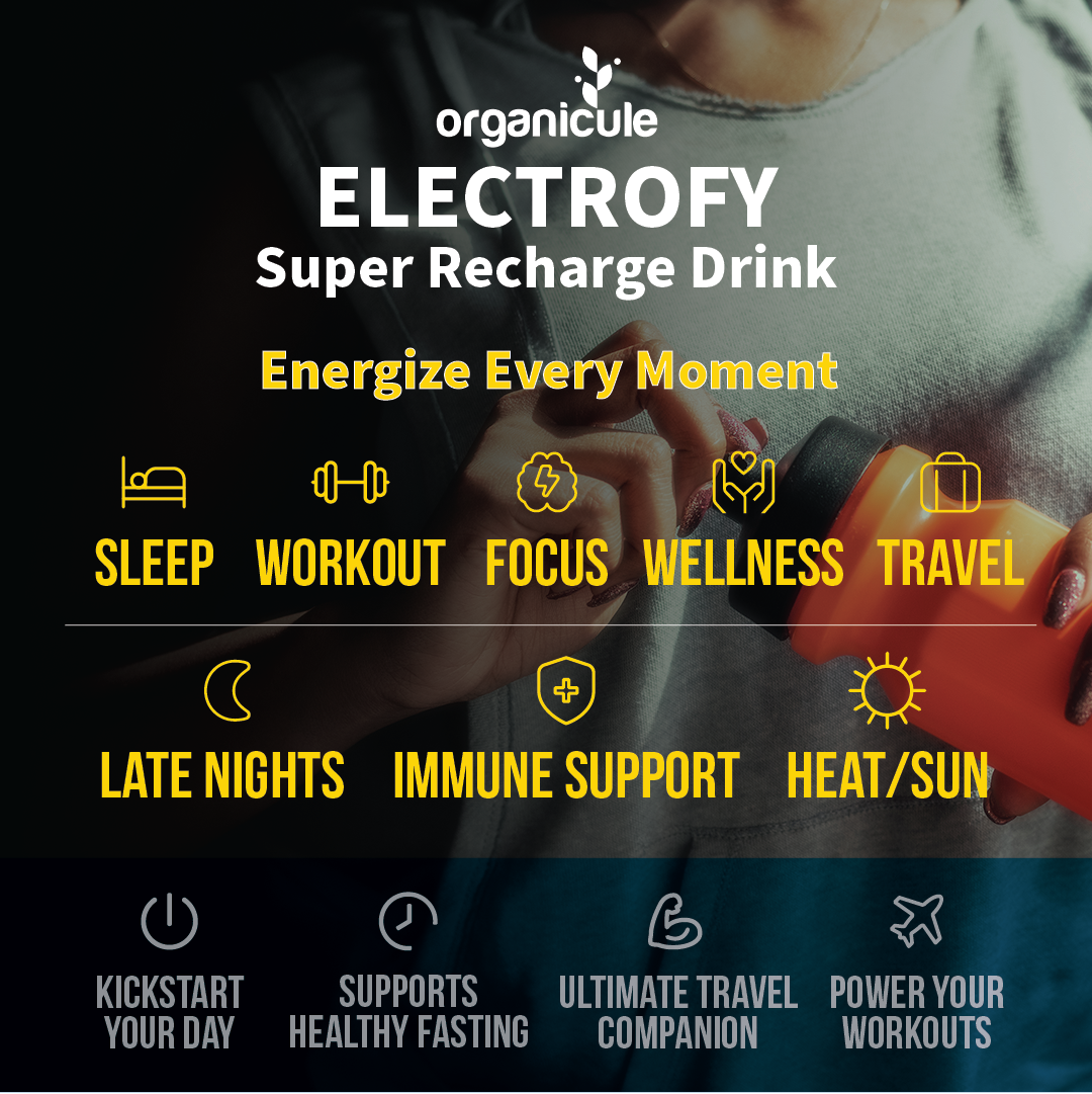 Electrofy Super Recharge Hydration Drink | Electrolyte Powder | No ...