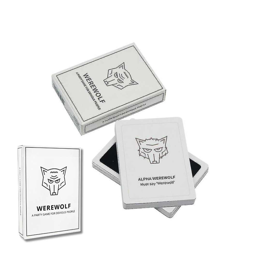 Werewolf Card Game Edition Board Games Card Games Family Game Indoor ...