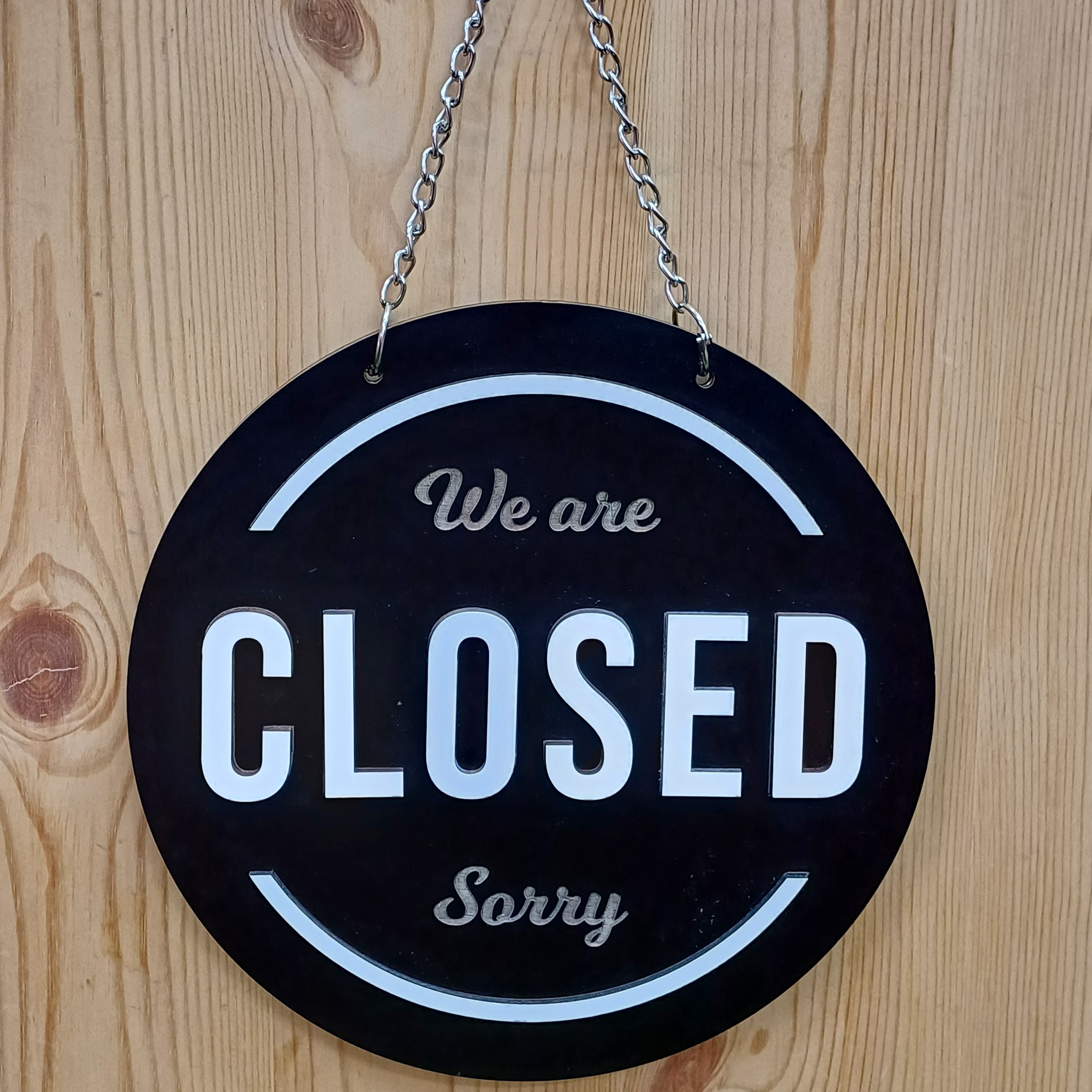 Sign Open Close Indoor signage Papan Tanda Buka Dan Tutup | Shopee Malaysia