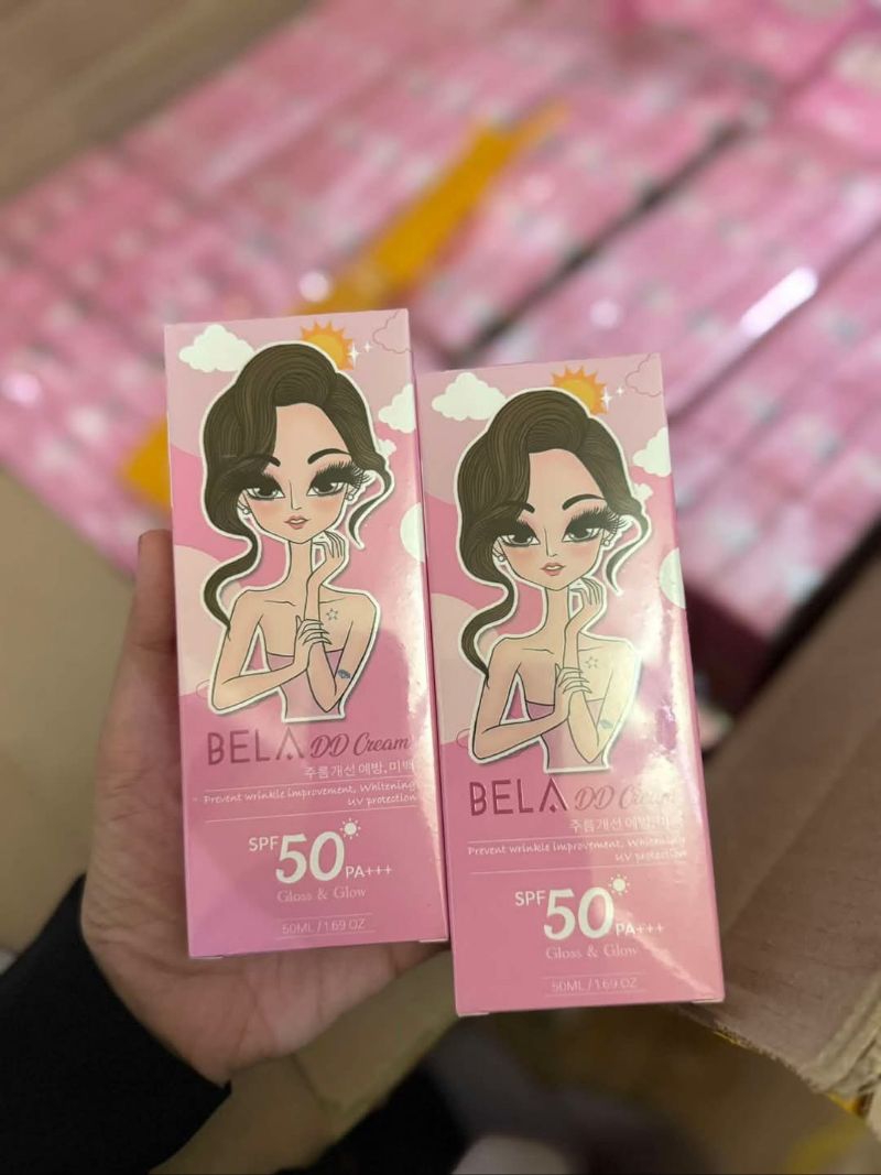 BELA DD Cream SPF 50 PA+++ Glow&Glow (Net: 50ml) | Shopee Malaysia