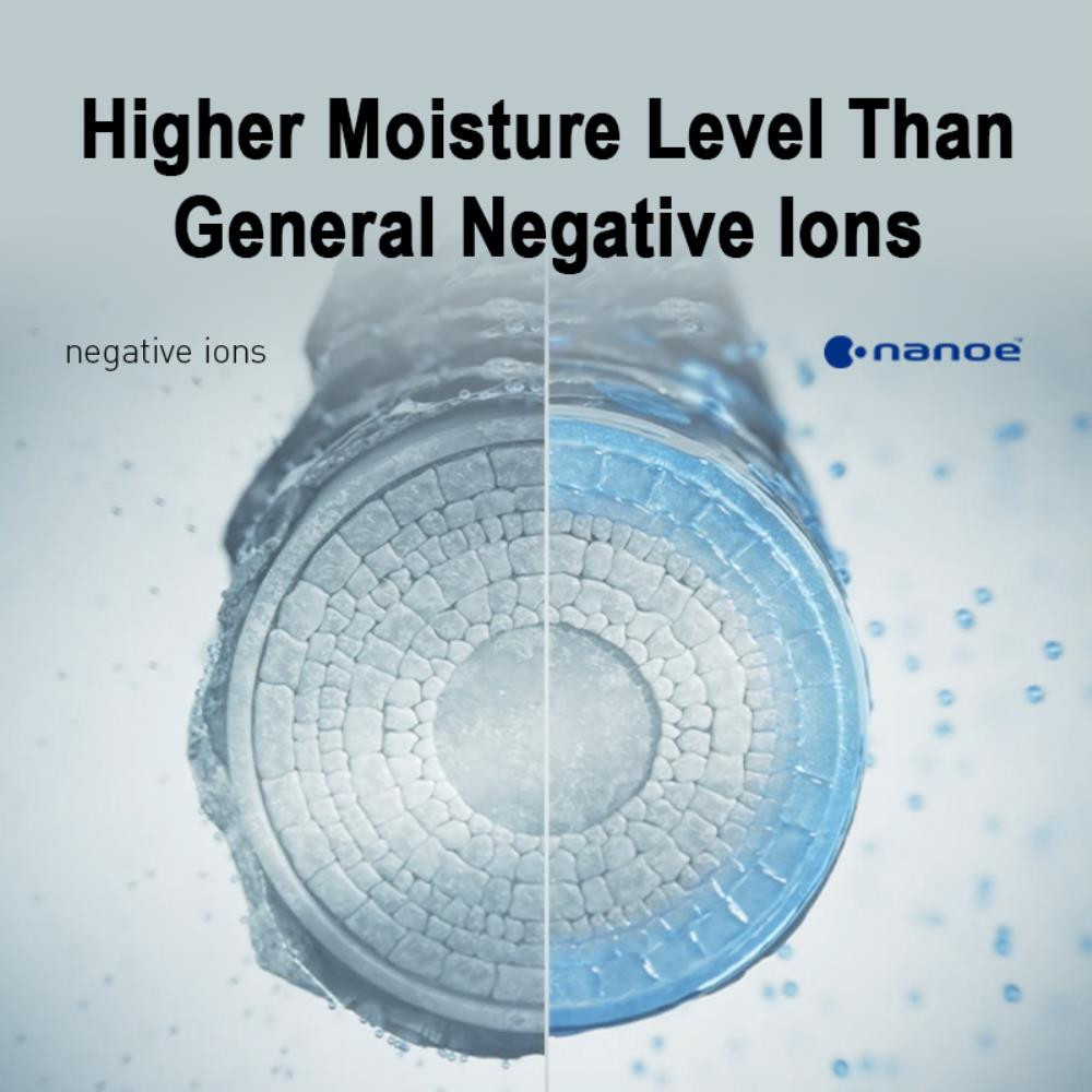 [𝐅𝐑𝐄𝐄 𝐃𝐄𝐋𝐈𝐕𝐄𝐑𝐘] Panasonic Nanocare Hair Dryer EH-NA7M-H655 (Moist Gray) / P655 (Moist Pink ...