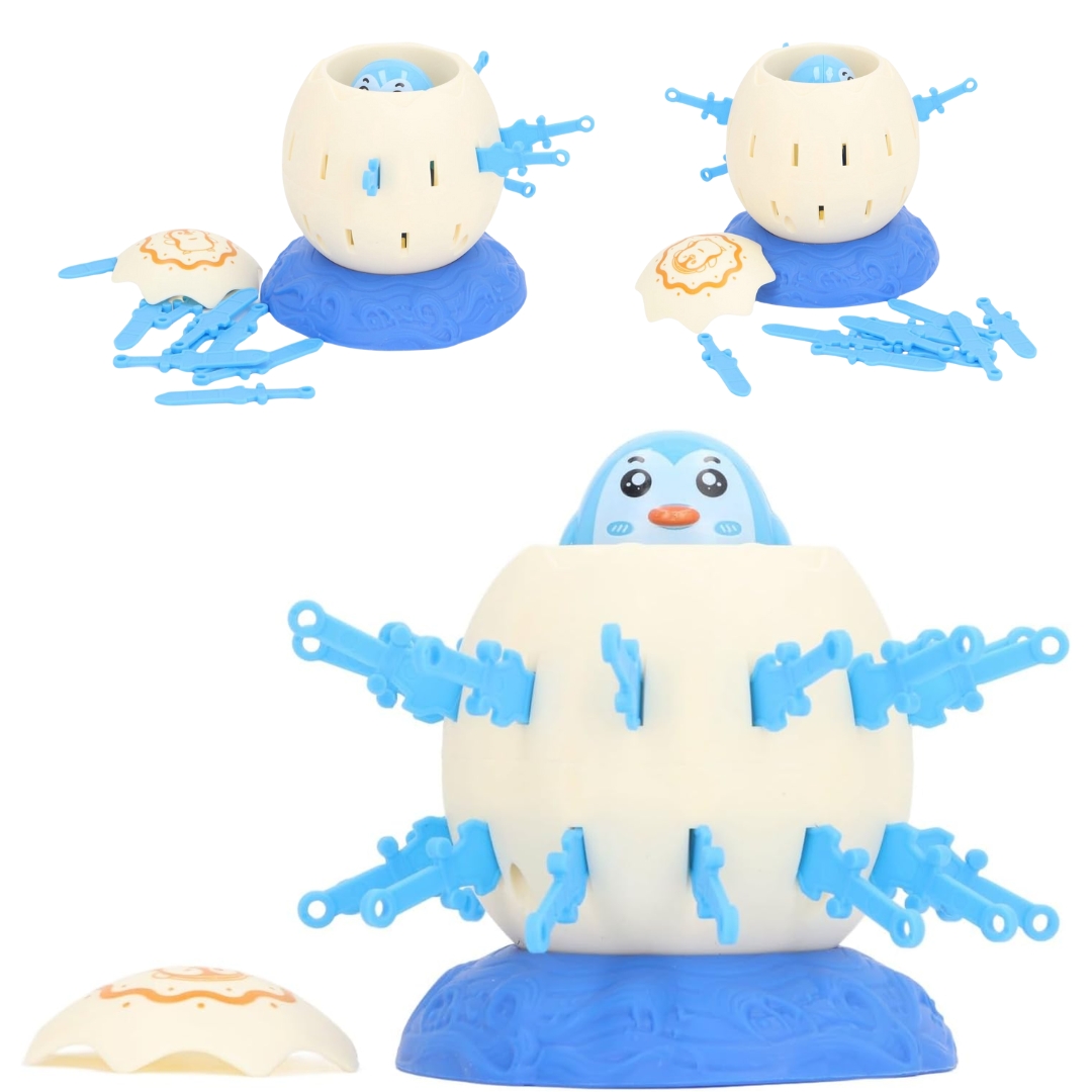 Penguin Barrel Pop-up Toy for Kids Fright Penguin Educational Family ...