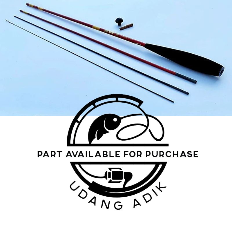 POKEE Joran Teleskopik Ultra Light 1.8m/6ft (IRON MAN) Udang Galah Telescopic Rod Prawn Rod I ...