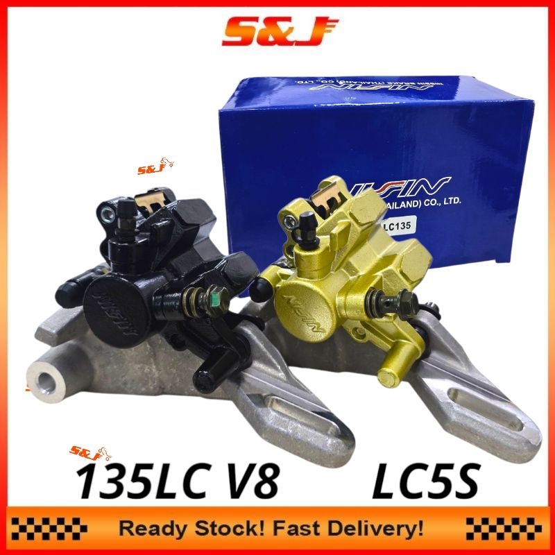 NISSIN LC5S LCV8 135LC V8 LC2 REAR CALIPER ASSY PUMP BELAKANG KELIPER ...
