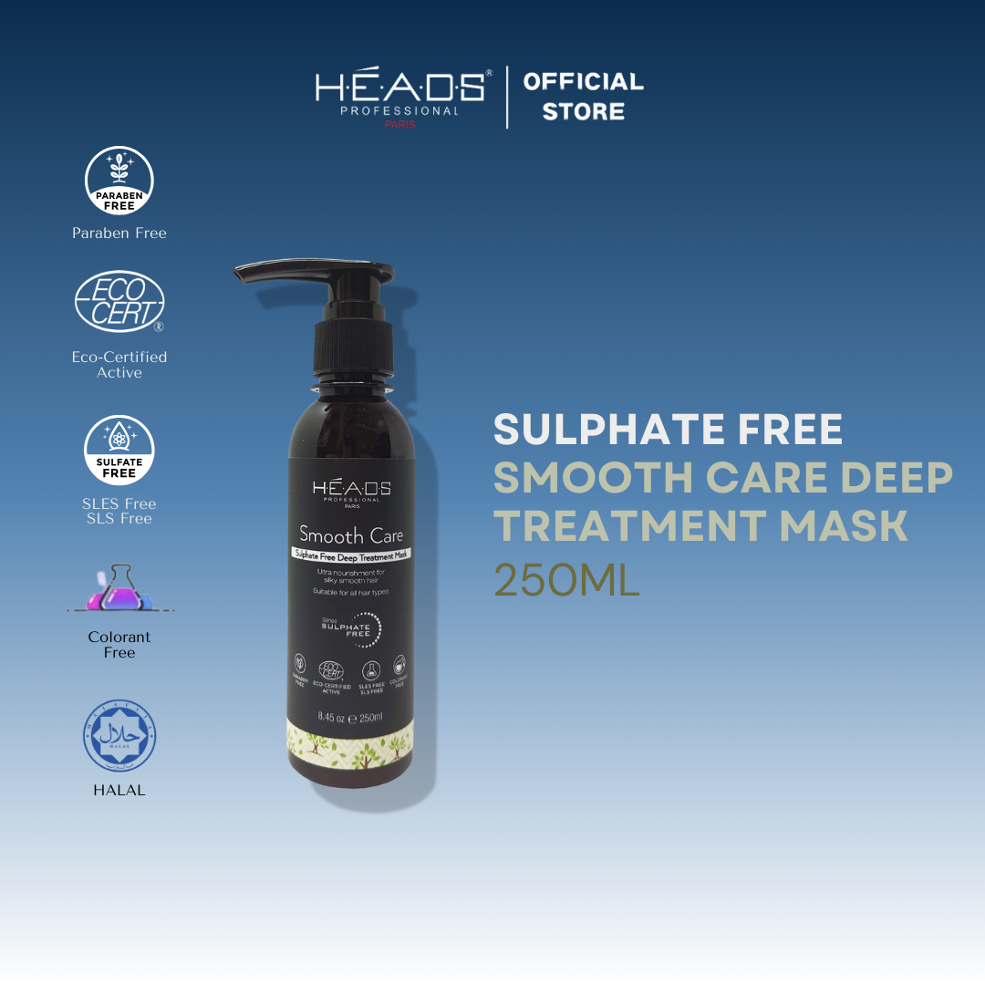 HEADS Sulphate Free Hair Shampoo Set for Anti-Hair Loss Dandruff Repair ...