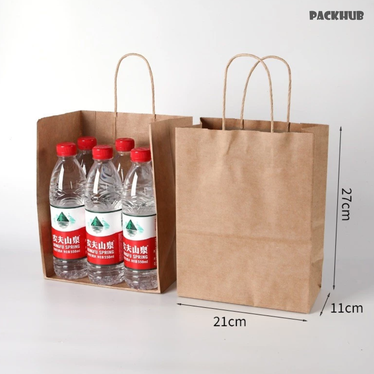 50PCS Paper Bag Doorgift Birthday Beg Kertas Kahwin Kraft Door Gift Bag ...