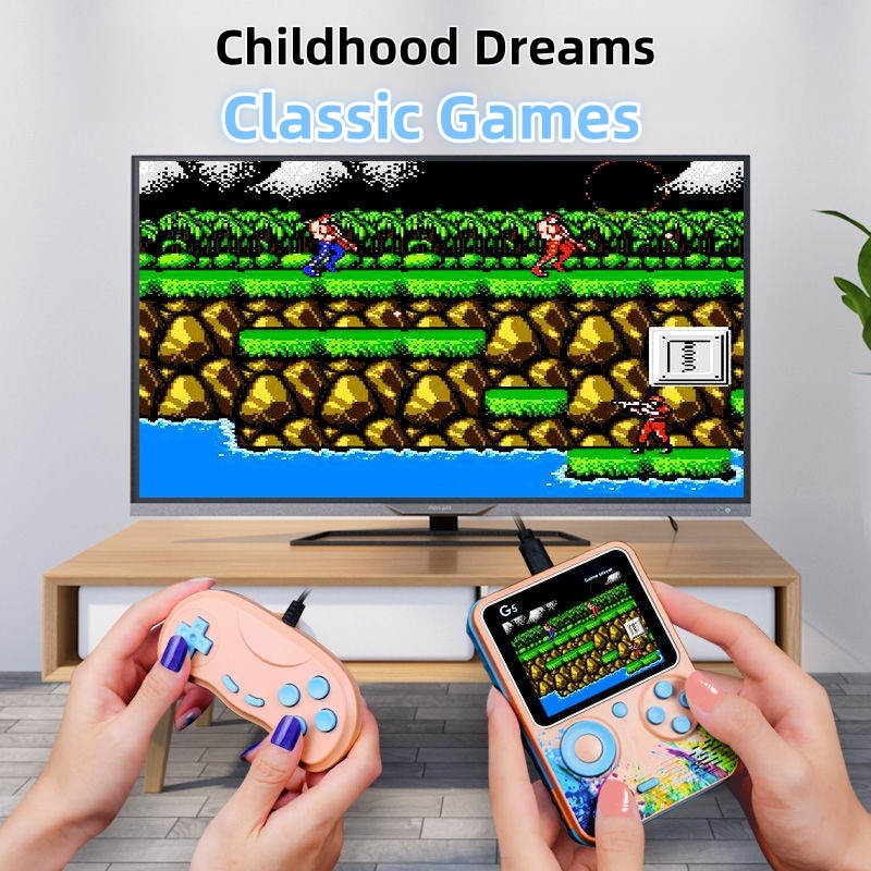 Game Console Super Mario G5 Sup Portable Video Handhelds Contra Mini ...