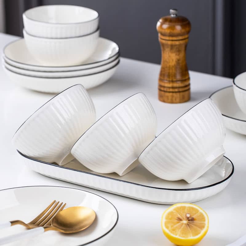 Mangkuk Sup/Bowl Set/Ceramic Bowl/Set Mangkuk /Set Pinggan Mangkuk/Soup ...