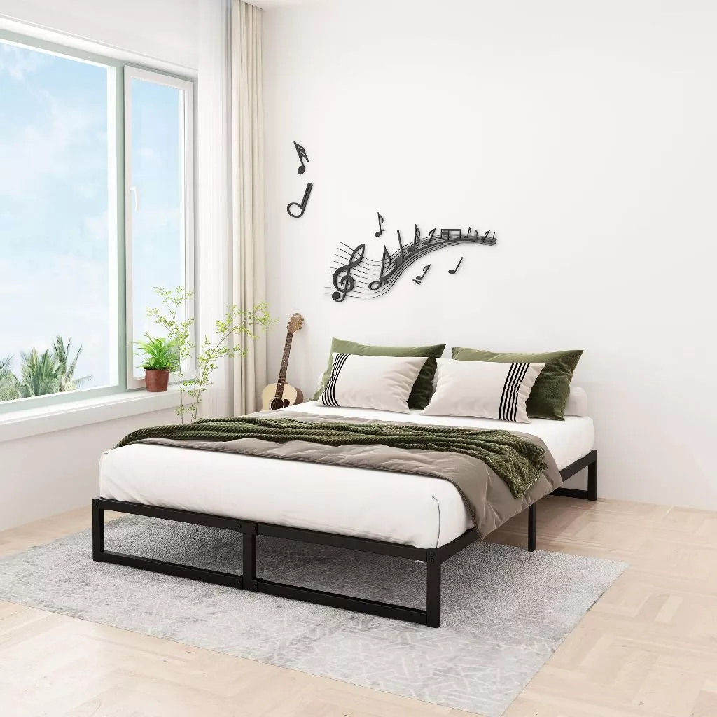 katil besi queen bed frame king bed frame Bedroom rangka katil Durable ...