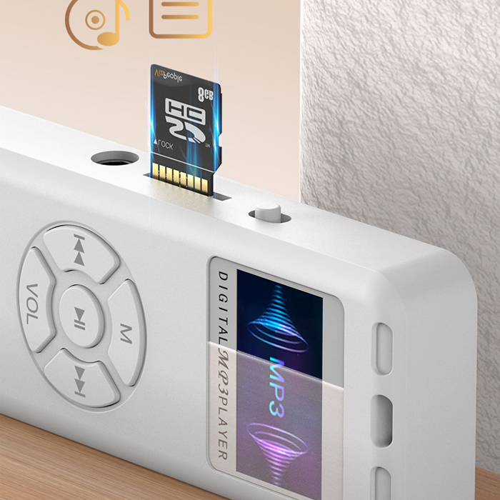 MP3 Music Player | Audio Media Players mp3 播放器 with External Speaker ...